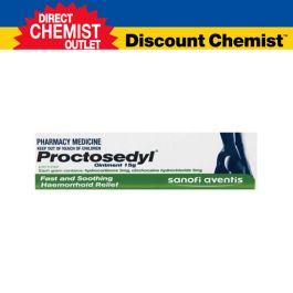 Proctosedyl Ointment痔疮肛裂膏 内痔外痔 孕妇可用 15g